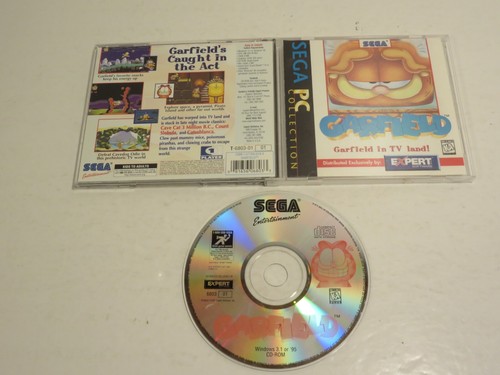 SEGA PC GARFIELD IN TV LAND WIN PC CD ROM 1997 RARE 739069600998| eBay