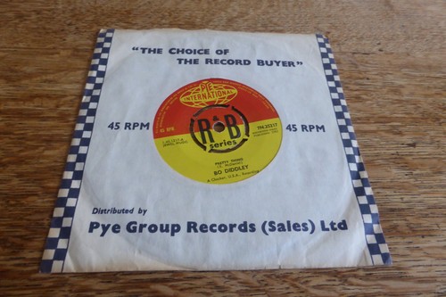Bo Diddley Pretty Thing / Road Runner UK 1st Pye 7N 25217 Harmonica ...