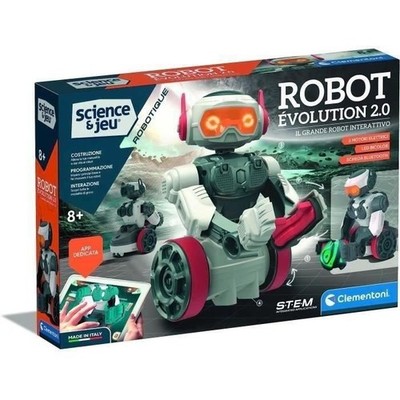 Clementoni - Robot Évolution 2.0 a assembler et programmer - 4 modes de jeu -... | eBay