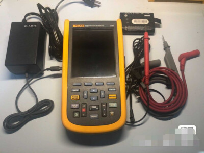 Fluke 123B 20MHz Industrial Scopemeter Handheld Oscilloscope #L | eBay