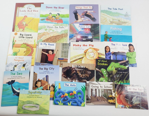 Lot of 20 Fountas & Pinnell Leveled Literacy Blue System Levels B-C ...