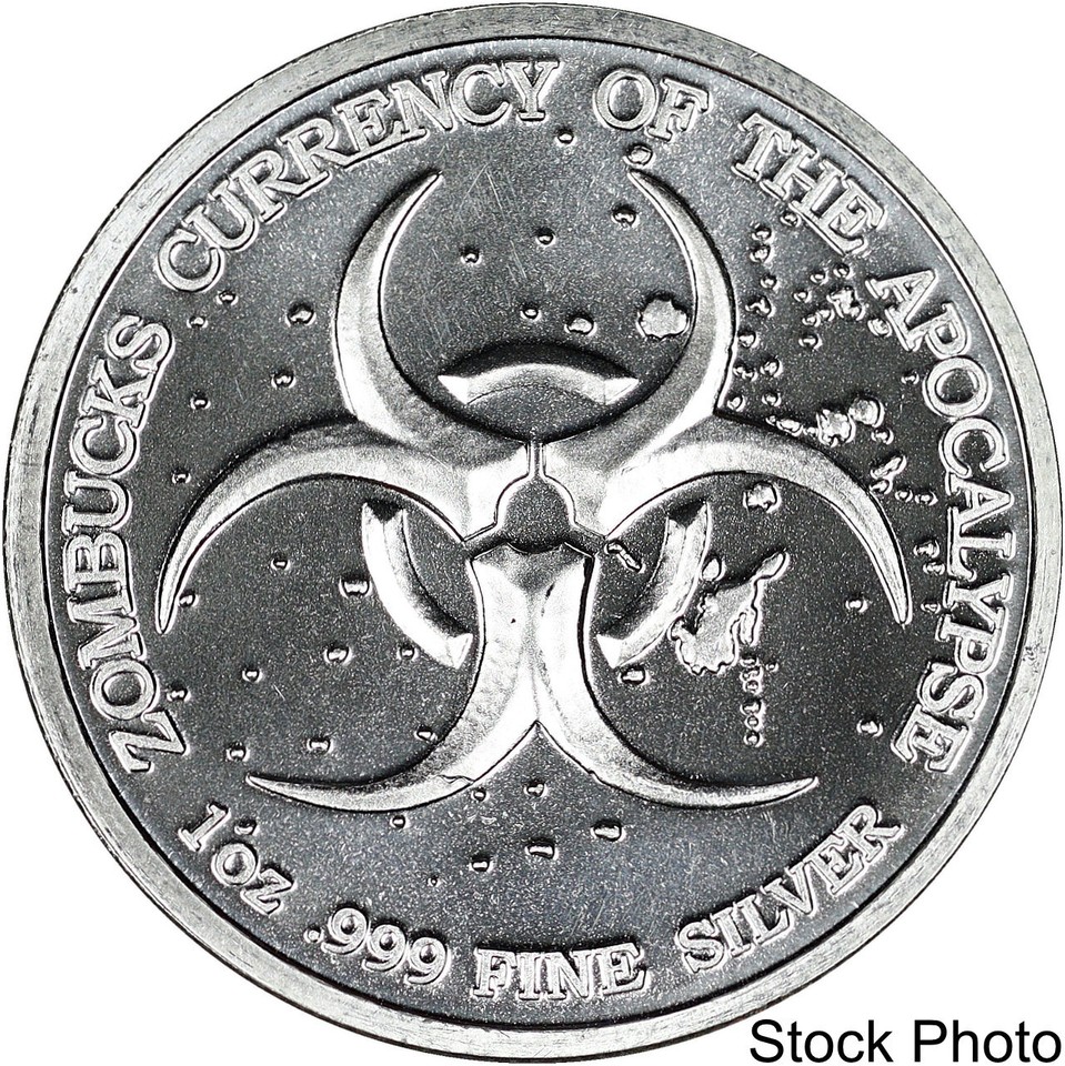 2026 Zombucks Z75 Kookaburied 1 oz .999 Fine Silver Art Round | eBay