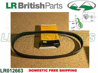 LAND ROVER BELT SECONDARY RANGE ROVER SPORT 10' RANGE ROVER 10' LR4 ...