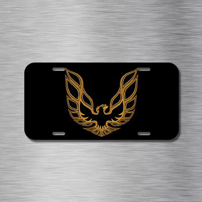 Firebird Vehicle License Plate Front Auto Tag Plate Trans am Fire hawk ...