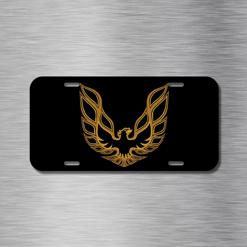Firebird Vehicle License Plate Front Auto Tag Plate Trans am Fire hawk ...