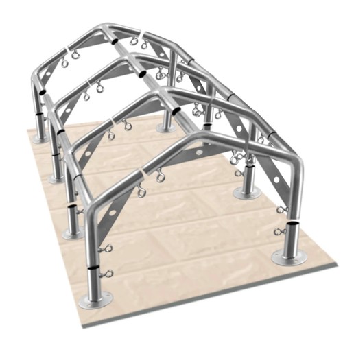 High Gable Reinforced Canopy Fittings Kit 1-3/8" ID | Tent Shade RV ...