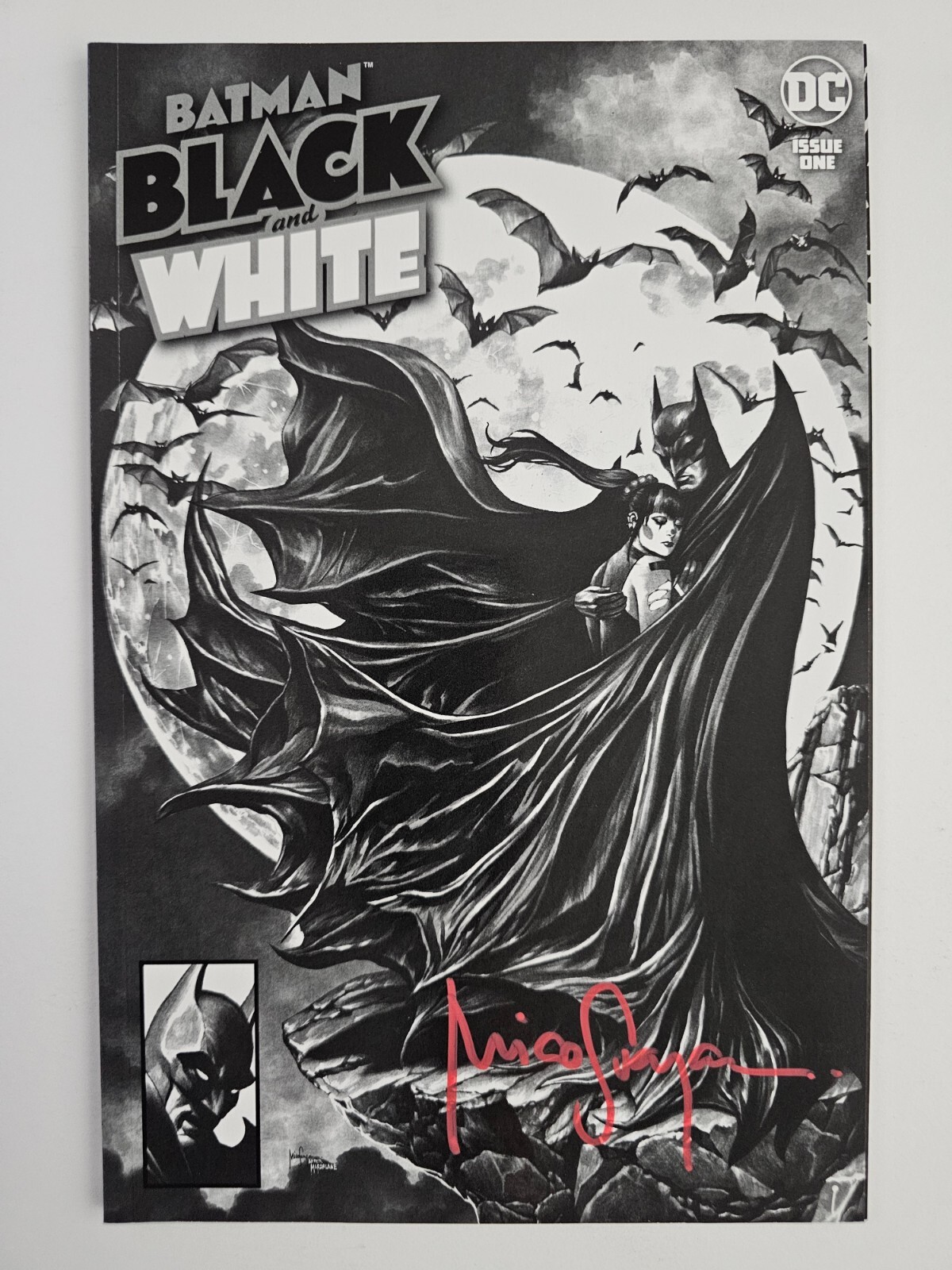 Batman Black and White #1 DC 2021 Mico Suayan Variant Cover 423 Homage ...