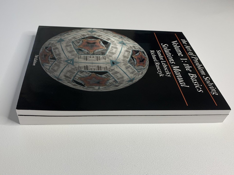 Art of Problem Solving Volume 1 Basics AND Solutions Manual Gifted Math ...