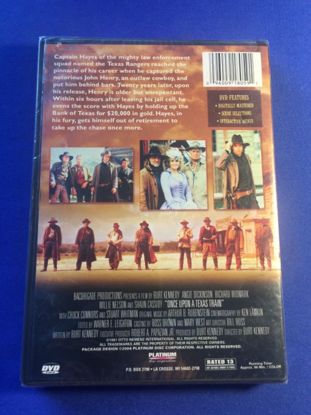 Once Upon a Texas Train (DVD) Full Frame………….... NEW & FACTORY SEALED ...