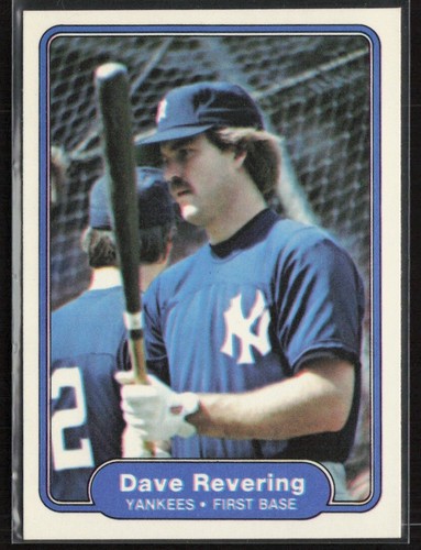 1982 Fleer #51 Dave Revering New York Yankees | eBay