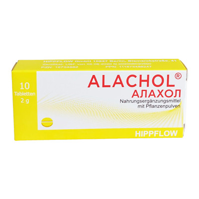 Alachol Nahrungsergänzungsmittel mit Pflanzenpulver 10 Tabletten | eBay