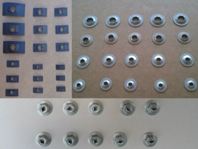 48 EMBLEM, TRIM & BADGE RETAINERS! FOR CADILLAC BUICK OLDS ELECTRA ETC ...
