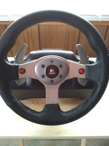 Logitech G25 Force Feedback Racing Steering Wheel Only | eBay
