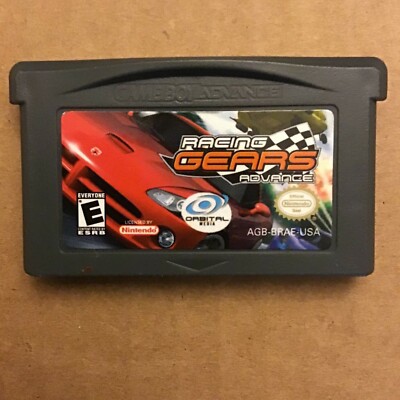 Racing Gears Advance (Nintendo Game Boy Advance, 2005) Cart Only Read ...