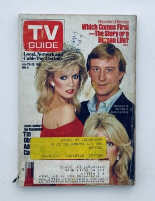 TV Guide Magazine July 23 1983 The Cast of Knots Landing Iowa Ed. | eBay