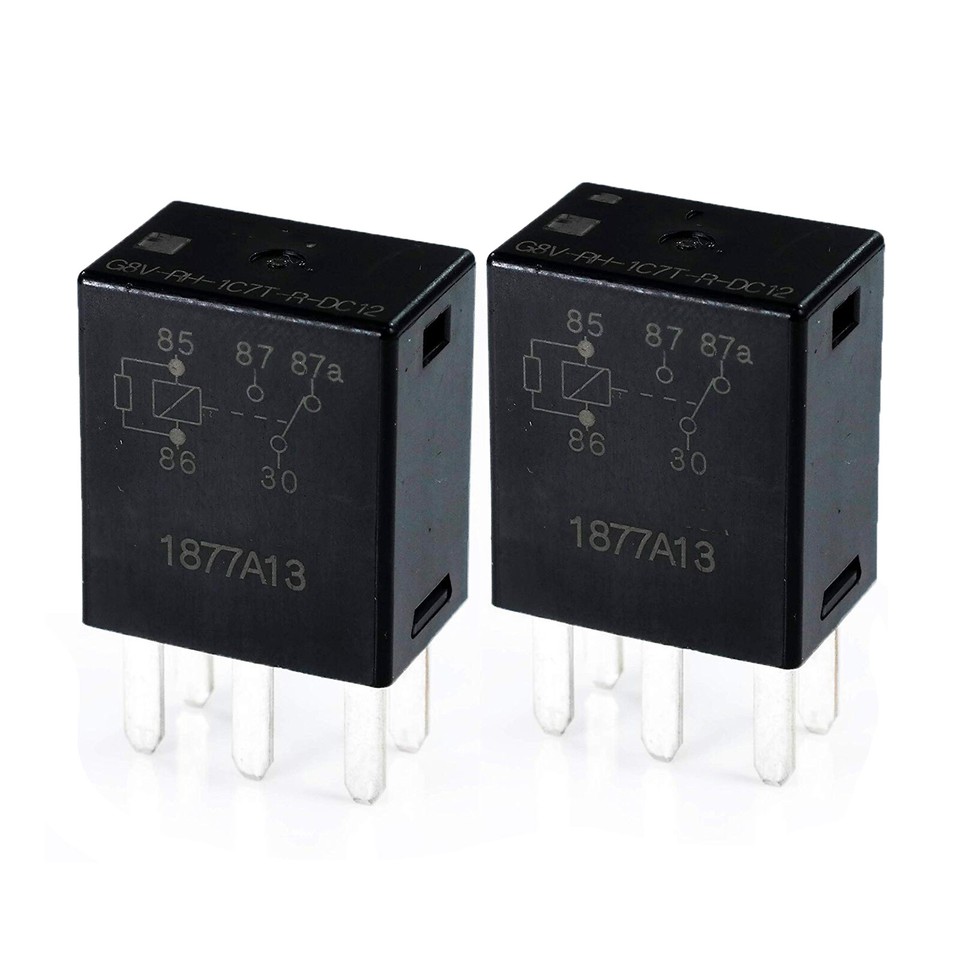 2X Relay 87655334 for Case TV380 TR320 TR270 SR175 SV185 SR200 SV185 ...