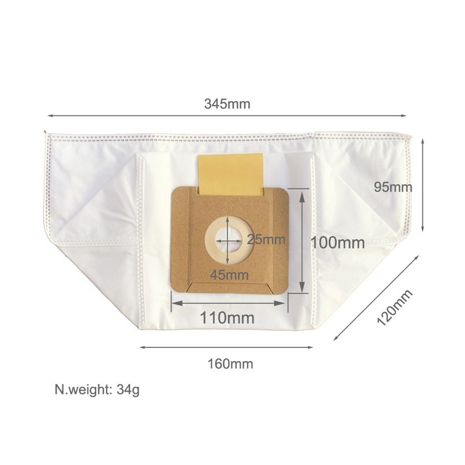 5 StüCke Staubbeutel ForK Archer VC2 / VC2 () / VC2 Premium / VC2 ...