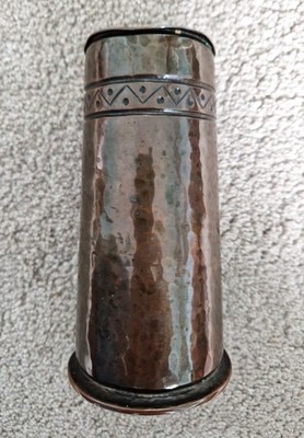 RARE DRYAD LESTER 356c COPPER VASE - ARTS & CRAFTS - WILLIAM PICK ...