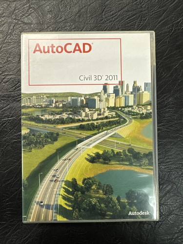 Autocad Software 2011 Civil 3D DVD Disk w/ Product Key, No Serial ...