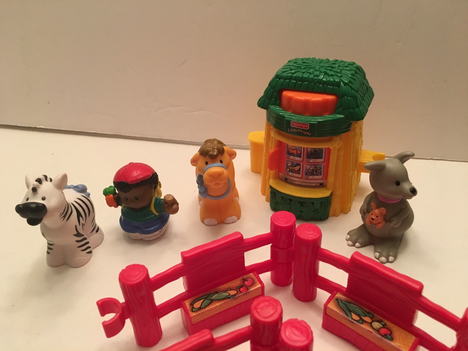 Fisher Price Little People Baby Zoo Animals Kangaroo Camel Zebra | eBay