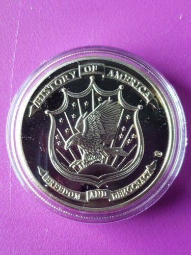 History of America Liberty Freedom and Democracy Coin The Birth Of Our ...