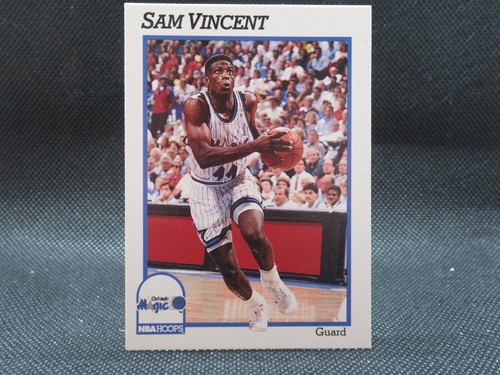 1991-92 Sam Vincent NBA Hoops - Orlando Magic | eBay