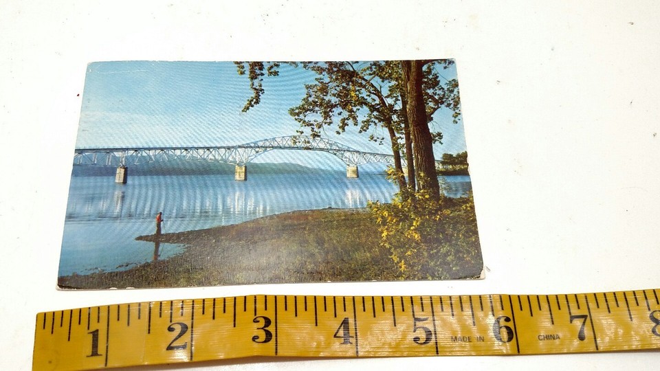 1965 Crown Point Bridge Crown Point New York RPPC Post Card | eBay