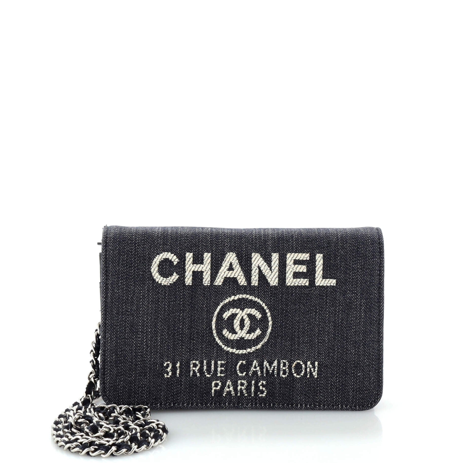 Chanel Deauville Wallet on Chain Denim - Gem