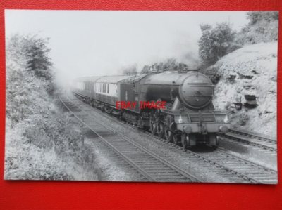 PHOTO LNER EX GNR GRESLEY CLASS A1 4-6-2 60068 SIR VISTO AT AYR 1955 ...