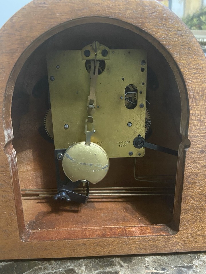 Antique Vintage Seth Thomas Manual Clock, Original Clockworks and Key | eBay