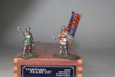 Forward March Heraldic Knights Sir John Codingham Sir Thomas Erpingham ...