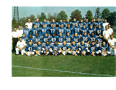 1964 BALTIMORE COLTS 8X10 TEAM PHOTO JOHNNY UNITAS MARYLAND FOOTBALL | eBay