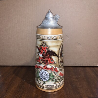 Anheuser-Busch Budweiser 1985 "B" Series-Limited Edition-Lidded Beer ...