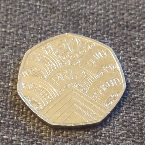 50 Years of Pride 2022 50p Coin LGBTQ+ Pride Circulated | eBay UK