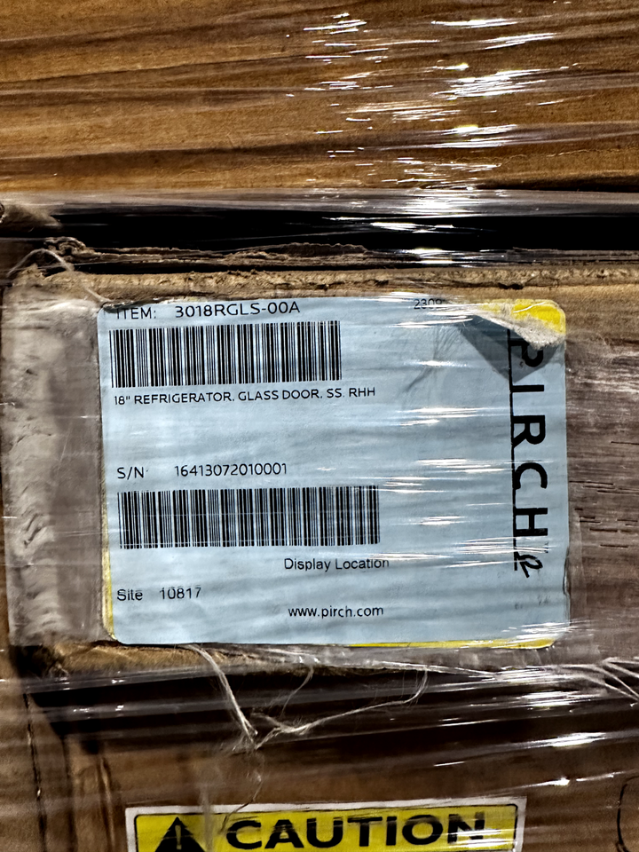 U-Line 3018RGLS-00A 18" Built-In RH Compact Refrigerator Stainless Steel NEW | eBay