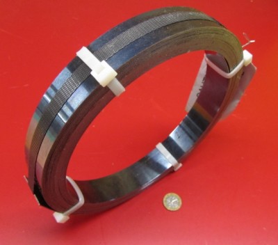 1095 Hard Blue Tempered Spring Steel Shim .032" Thick x 1.25" Width x ...