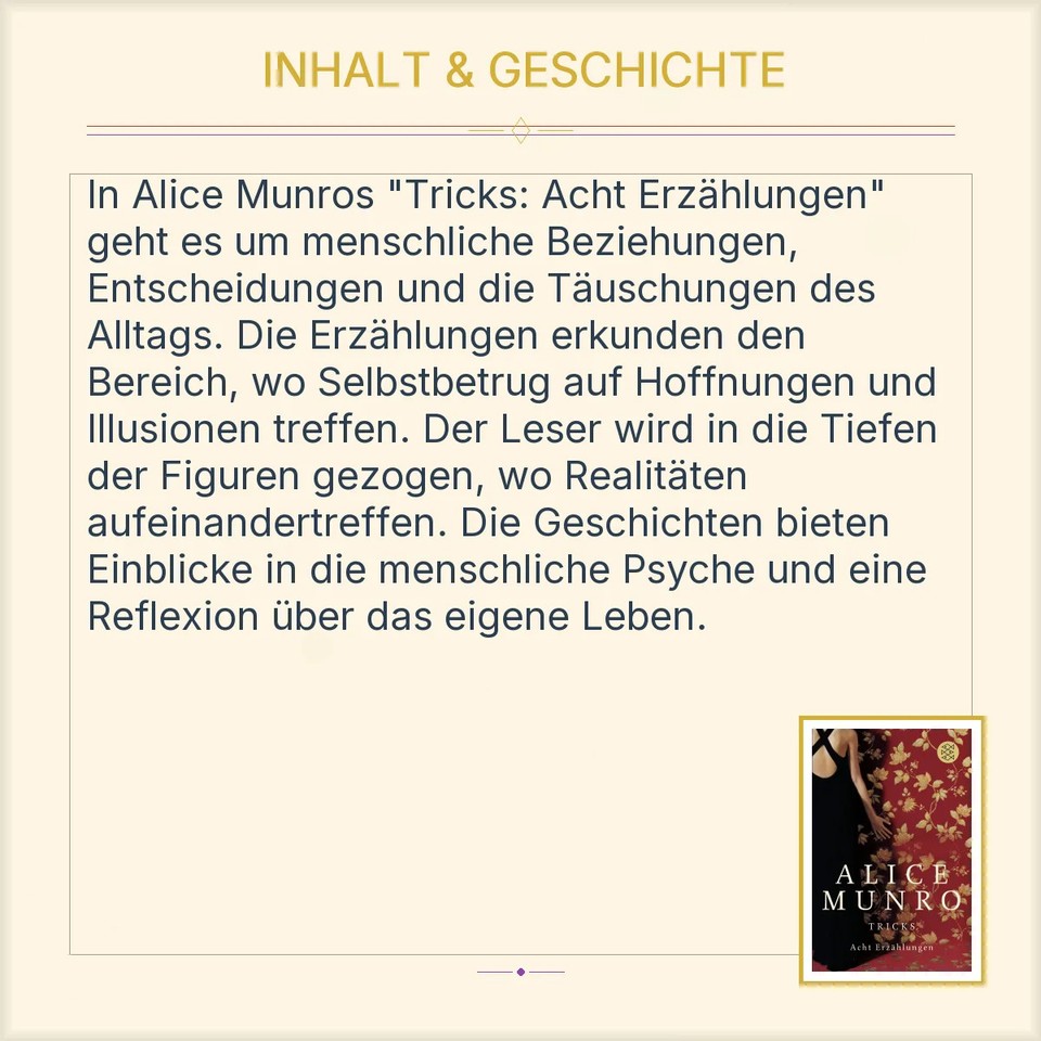 S. Fischer Tricks Alice Munro Racconti Brevi | eBay