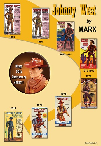 Johnny West Best of the West Figures & Accessories YOU PICK Marx ...