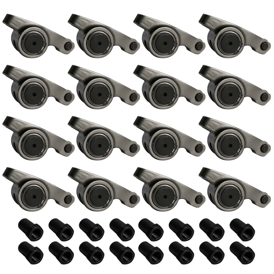 For Chevy SBC 350 Self-Aligning Stainless Steel Roller Rocker Arm 1 ...