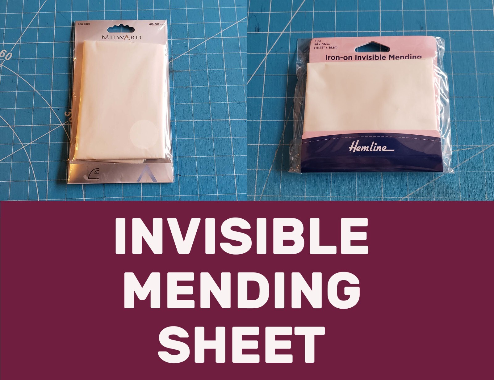 Transparent Iron-on Mending Repair Sheet Invisible Fabric Patch Fabric ...