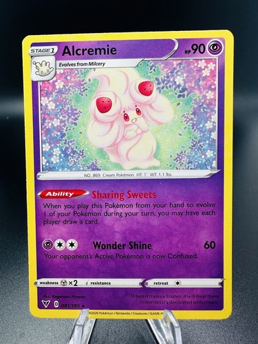 Pokemon TCG - Alcremie 81/185 - Vivid Voltage 2020 | eBay