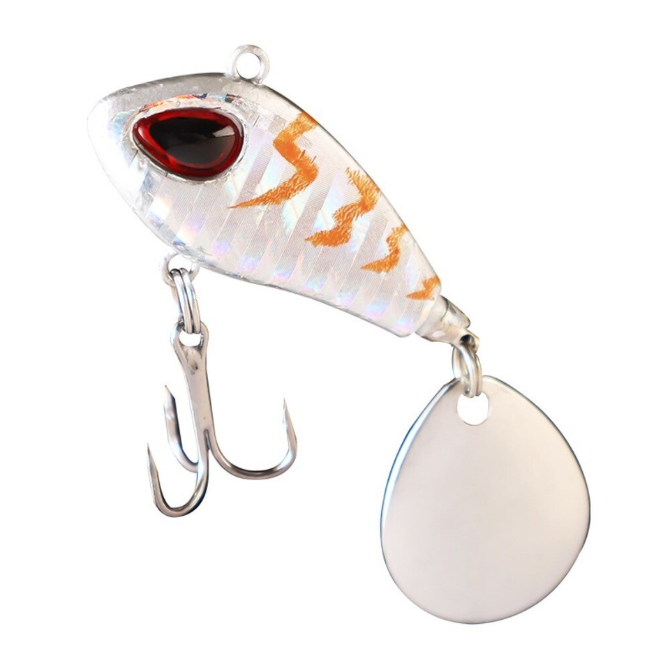 Metal Hard Squid Bait With Triple Hook Artificial Bait Fishing Tackle ...