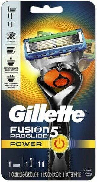 Gillette ProGlide Power Men's Razor Handle + 1 Blade Refill for sale ...