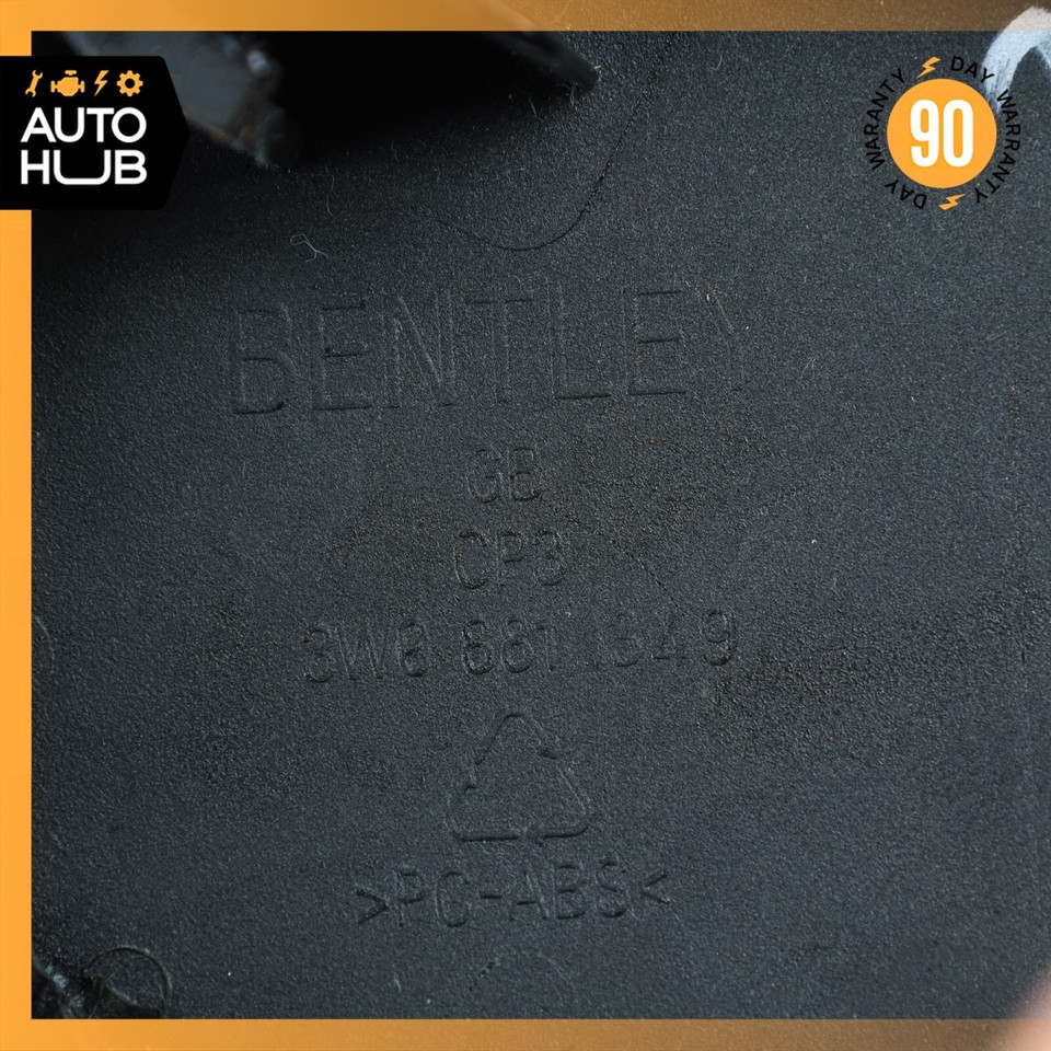 03-10 Bentley Continental GT GTC Front Left Driver Side Seat Cover Trim ...