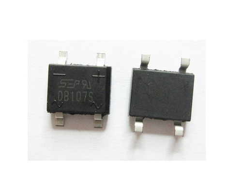 2X Bridge Of Diodes DB107S 1A 1000V Rectifier SMD DB107 Circuit Arduino ...