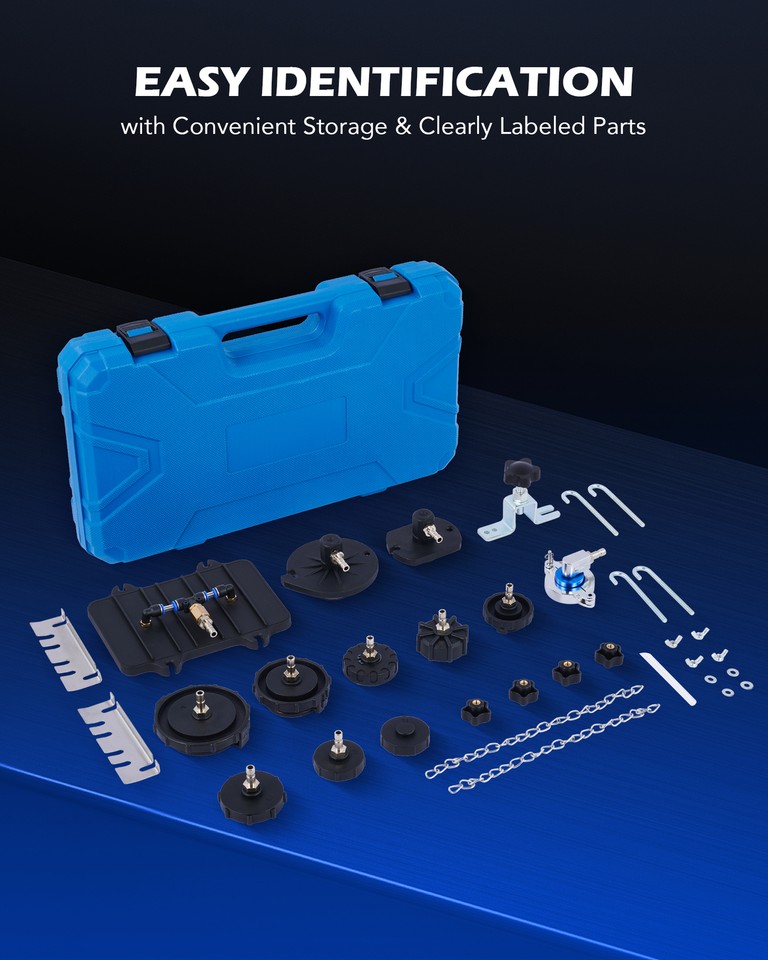 OMT 12 pc Brake Bleeder Adapter Set Universal Brake Master Cylinder ...