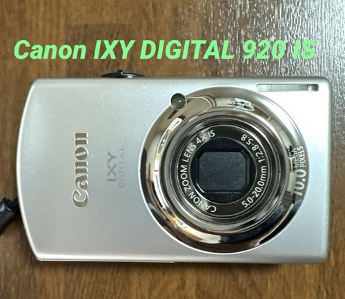 Operation Confirmed Canon Ixy Digital 920 Is Camera | eBay