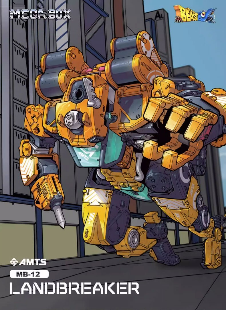52TOYS MB-12 Universal Box Series Omnipotent Team Breakers Action ...