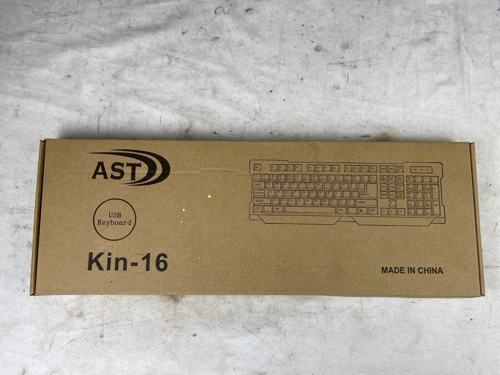 AST USB Membrane Keyboard 104 Keys Black KIN16 for sale online | eBay