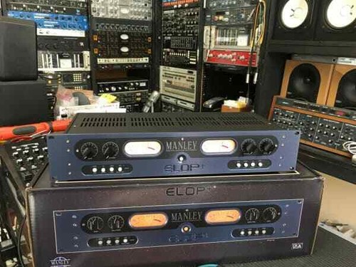 Manley ELOP + Stereo Limiter Compressor /2 Ch XLR in/out amp in box ...